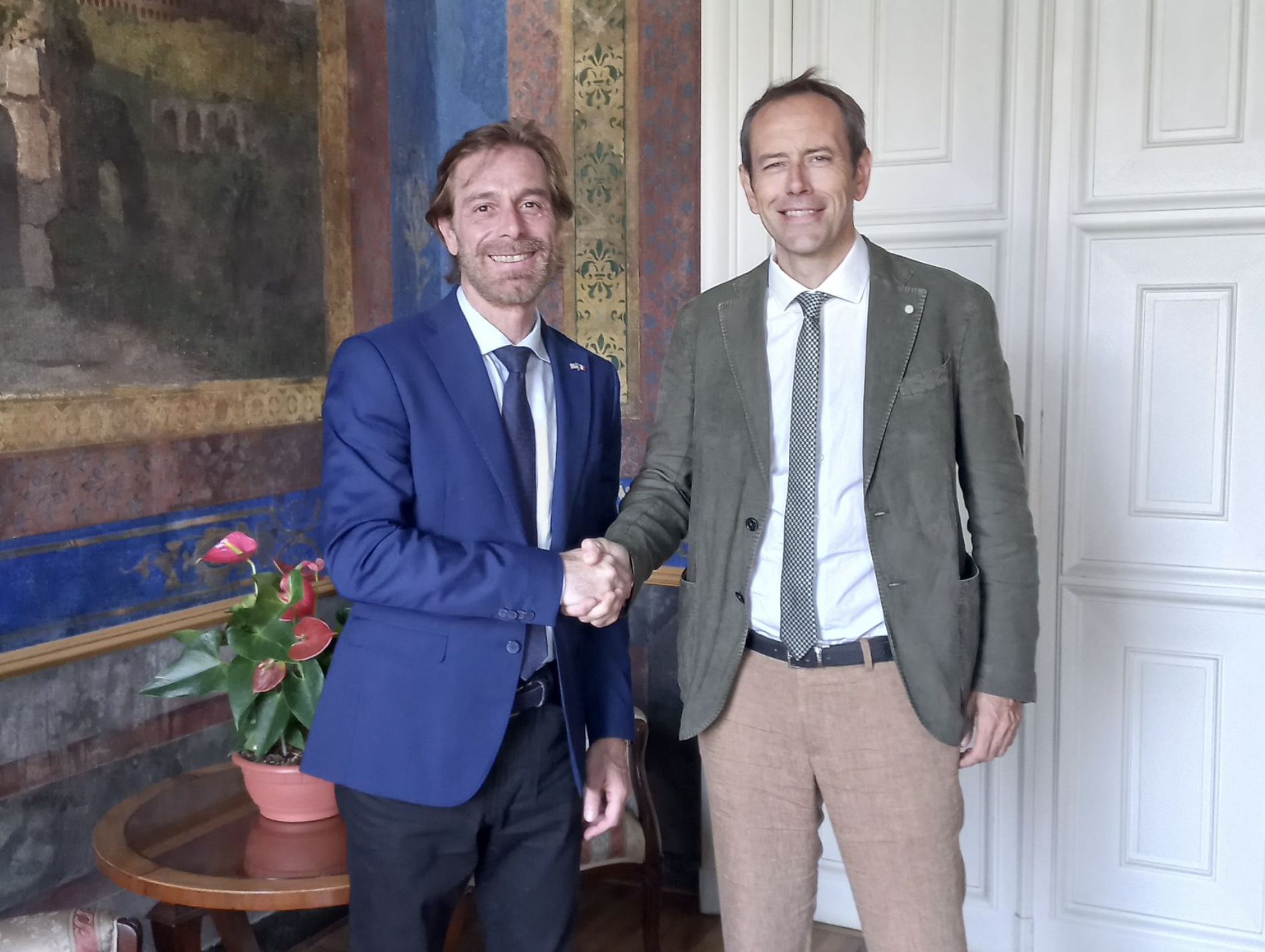 Alessandria: Abonante riceve Sergio Strozzi, console generale d’Italia ...