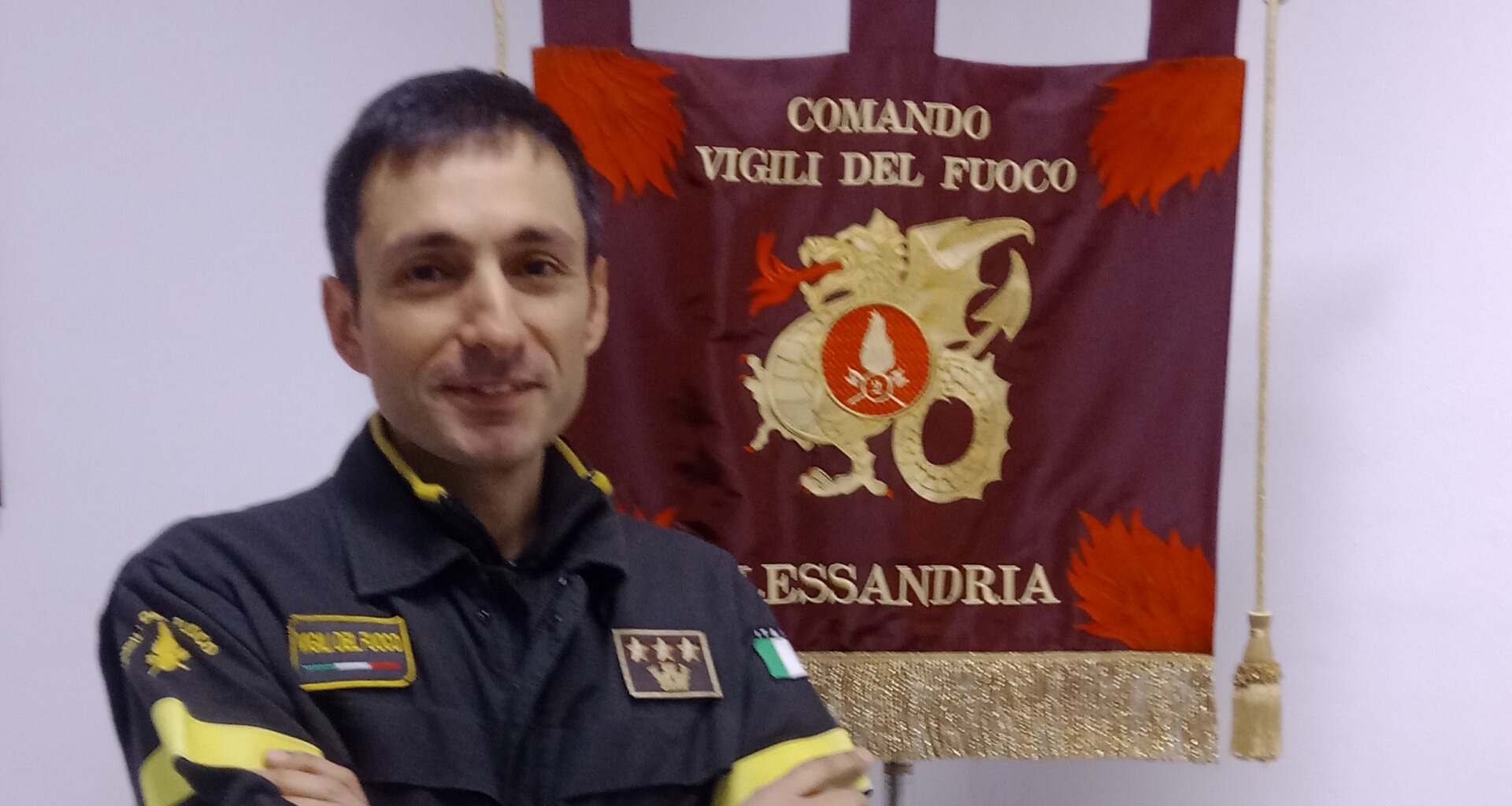 Nuovo comandante per i Vigili del fuoco di Alessandria - Prima Alessandria
