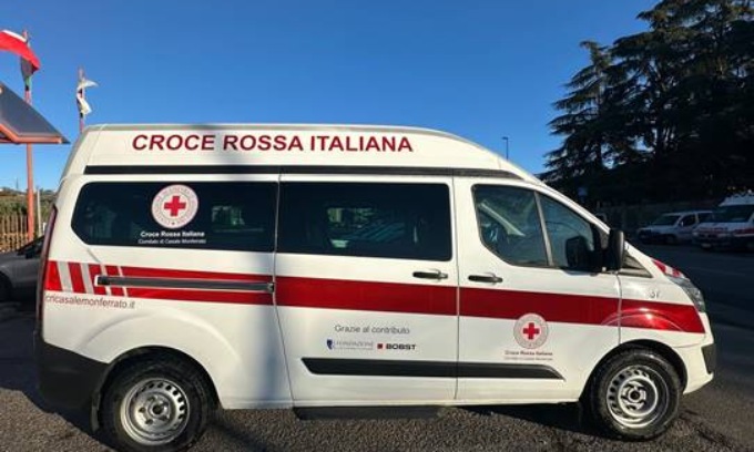 Un nuovo mezzo per la Croce Rossa di Casale Monferrato - Prima Alessandria